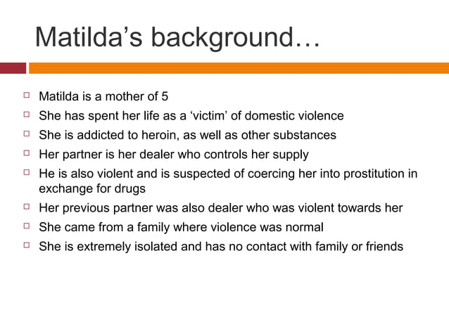 Matilda | PPT
