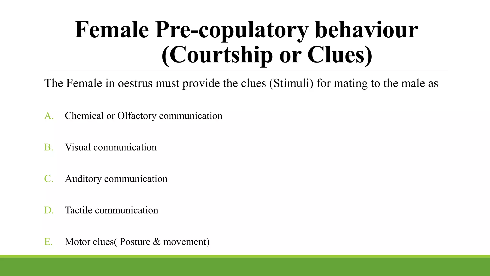 Mating and social behaviors of different species | PPTX