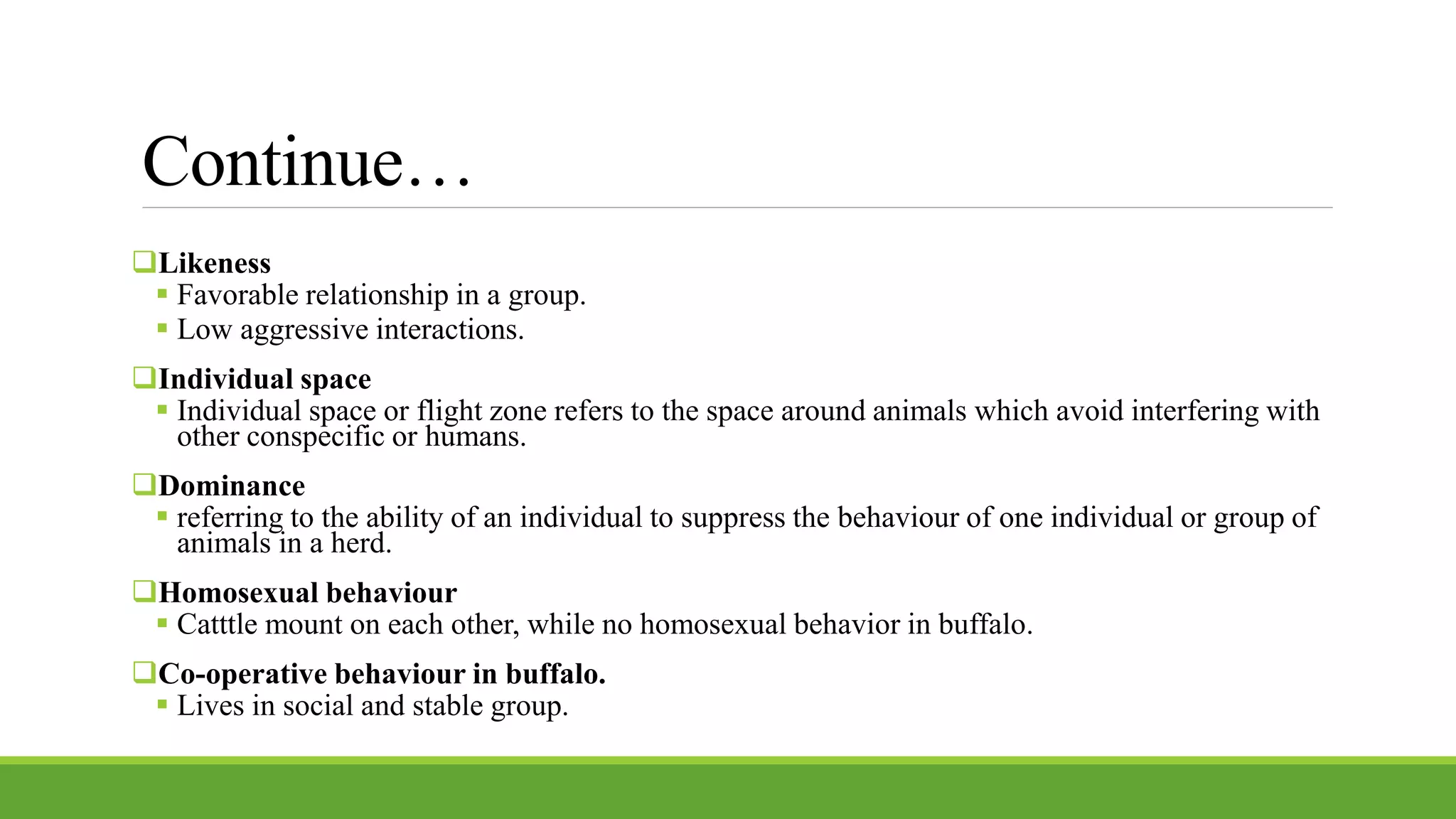 Mating and social behaviors of different species | PPTX