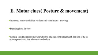 Mating and social behaviors of different species | PPTX
