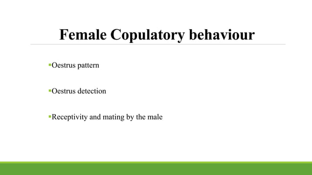 Mating and social behaviors of different species | PPTX | Reproductive ...