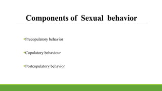 Mating and social behaviors of different species | PPTX
