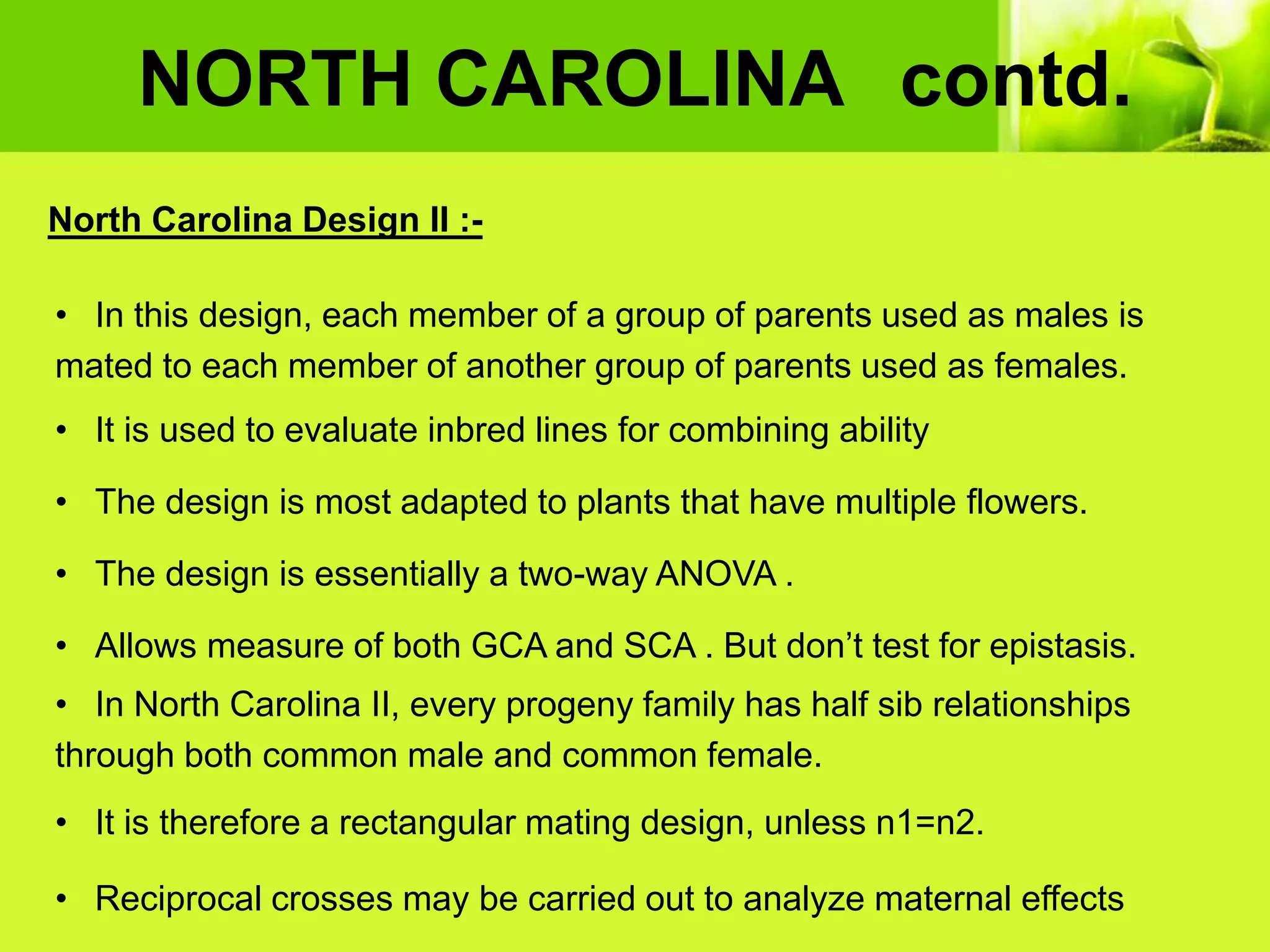 Mating designs.. | PPTX