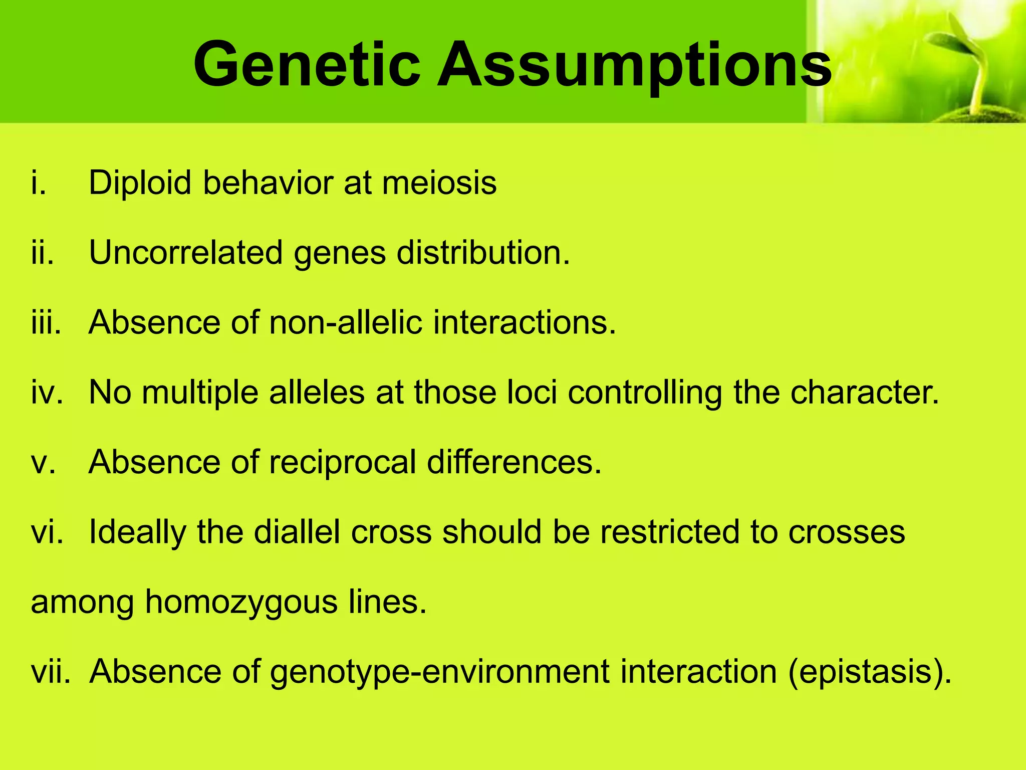 Mating designs.. | PPTX
