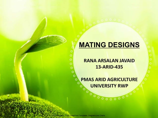 Mating designs.. | PPTX