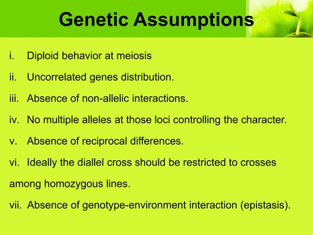 Mating designs.. | PPTX