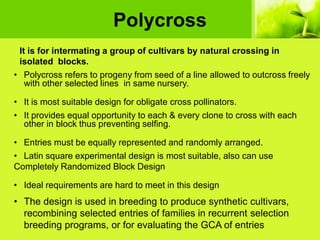 Mating designs.. | PPTX