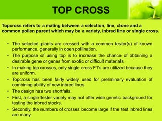 Mating designs.. | PPTX