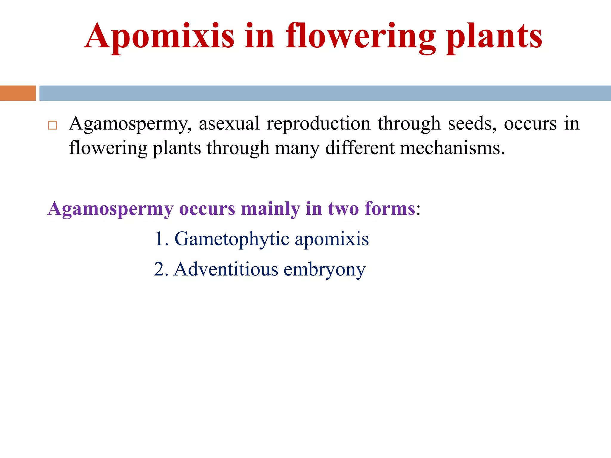 Mating system dynamics in trees | PPTX