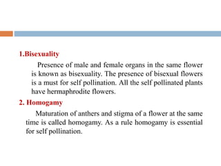 Mating system dynamics in trees | PPTX