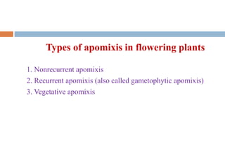 Mating system dynamics in trees | PPTX