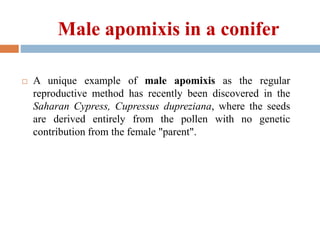 Mating system dynamics in trees | PPTX