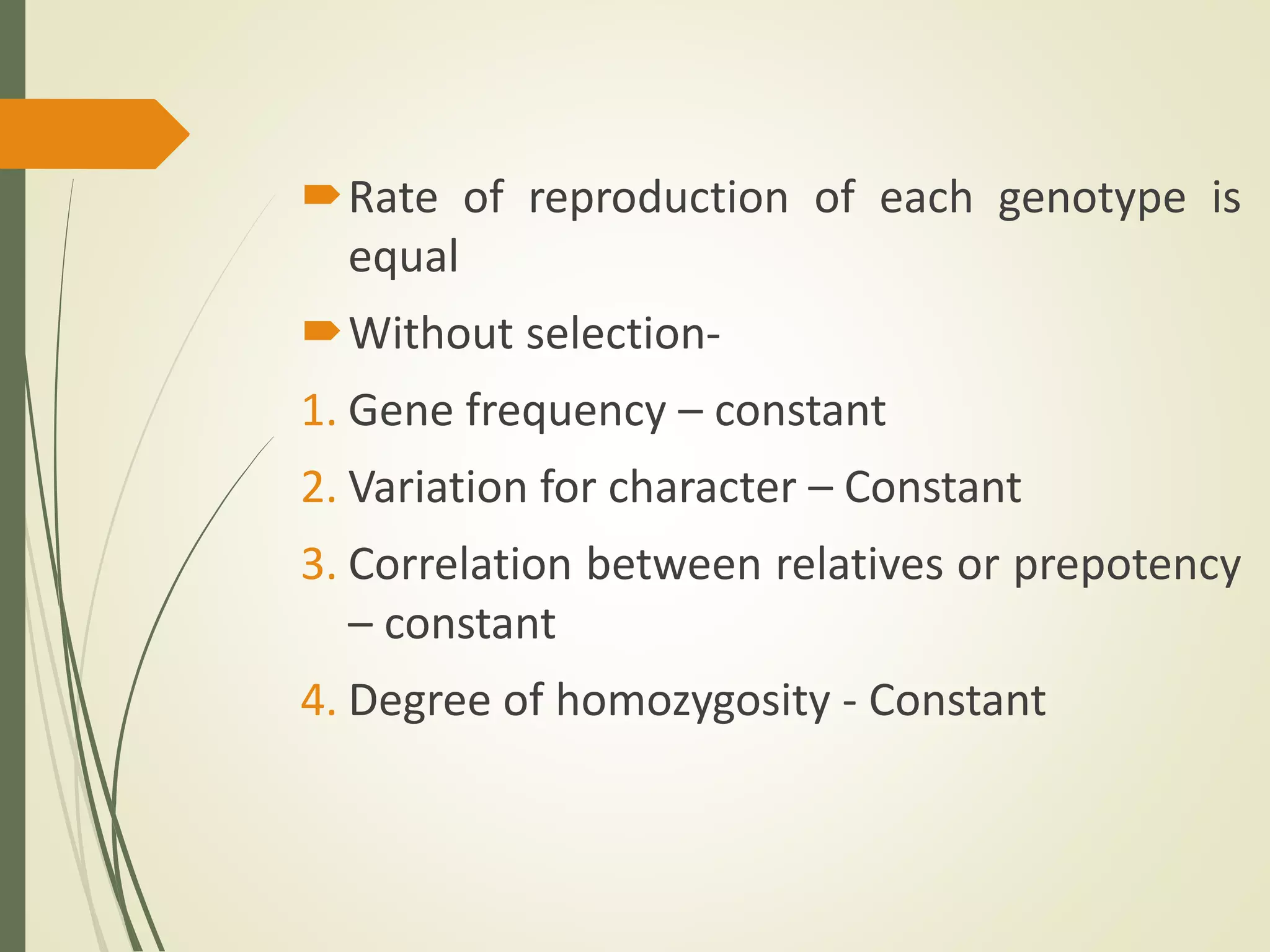 Mating systems (population genetics) | PPTX