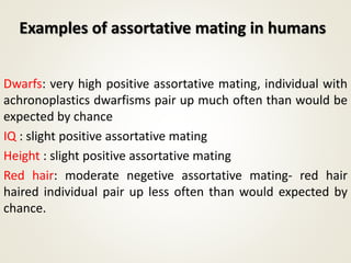 Mating systems (population genetics) | PPTX