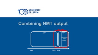 Hybrid Machine Translation by Combining Multiple Machine Translation Systems | PPT
