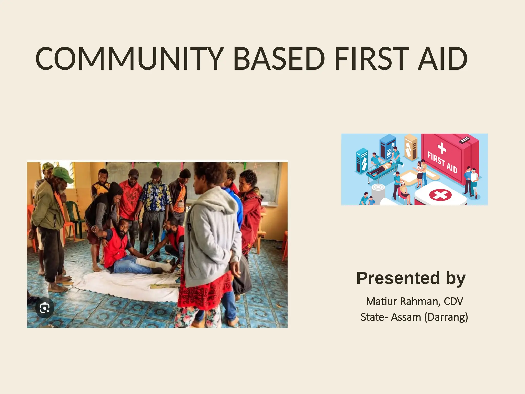 Matiur COMMUNITY BASED Disaster preparedness | PPT