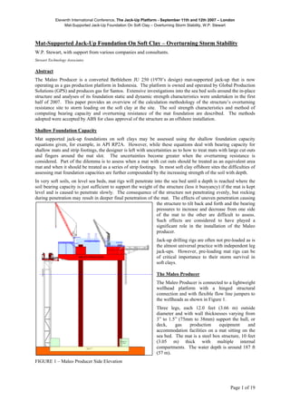 Mat j ack up rig paper 2007 | PDF