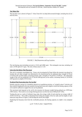 Mat j ack up rig paper 2007 | PDF
