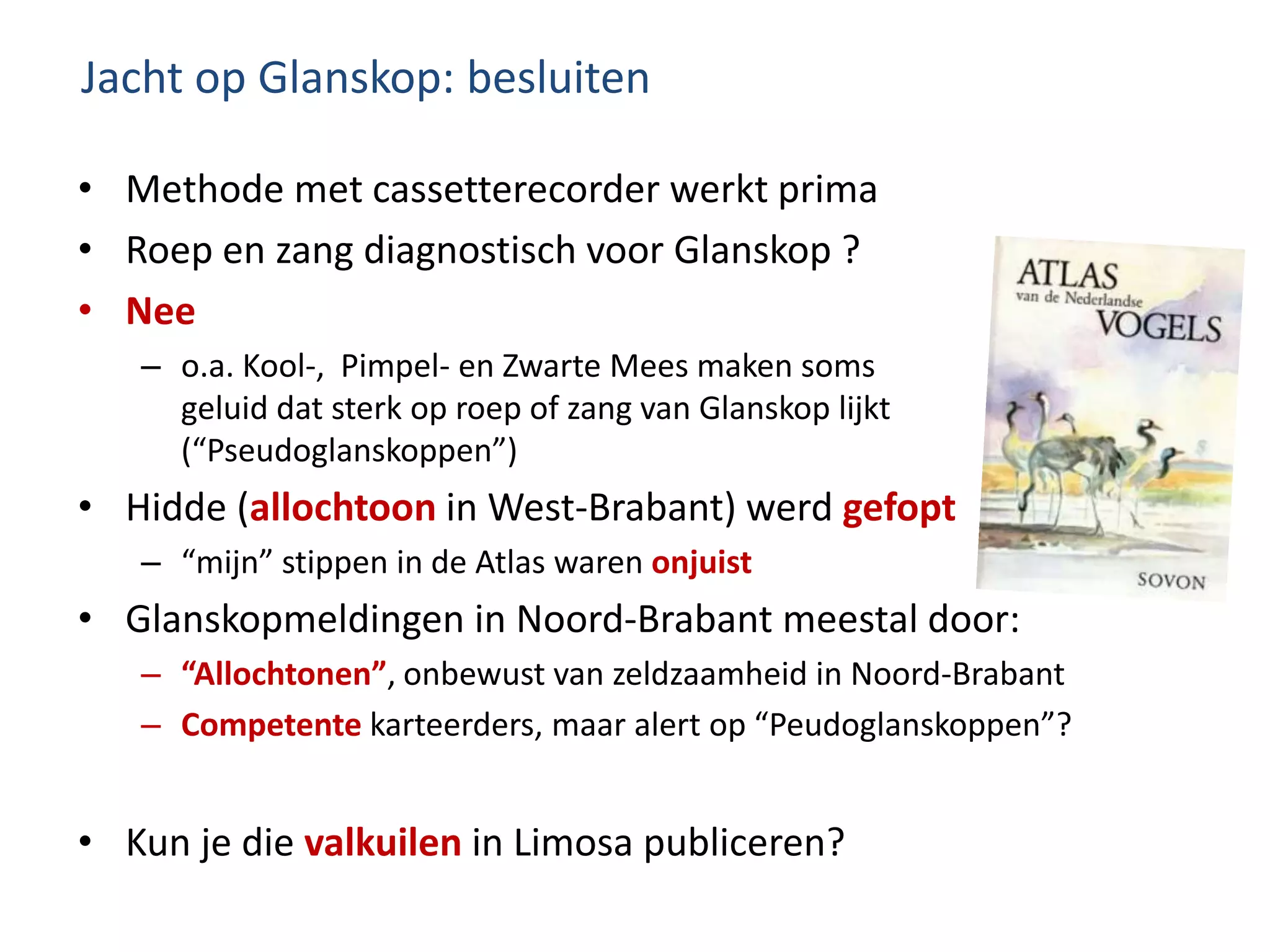 Matkop en Glanskop: een lastig maar boeiend duo | PPTX