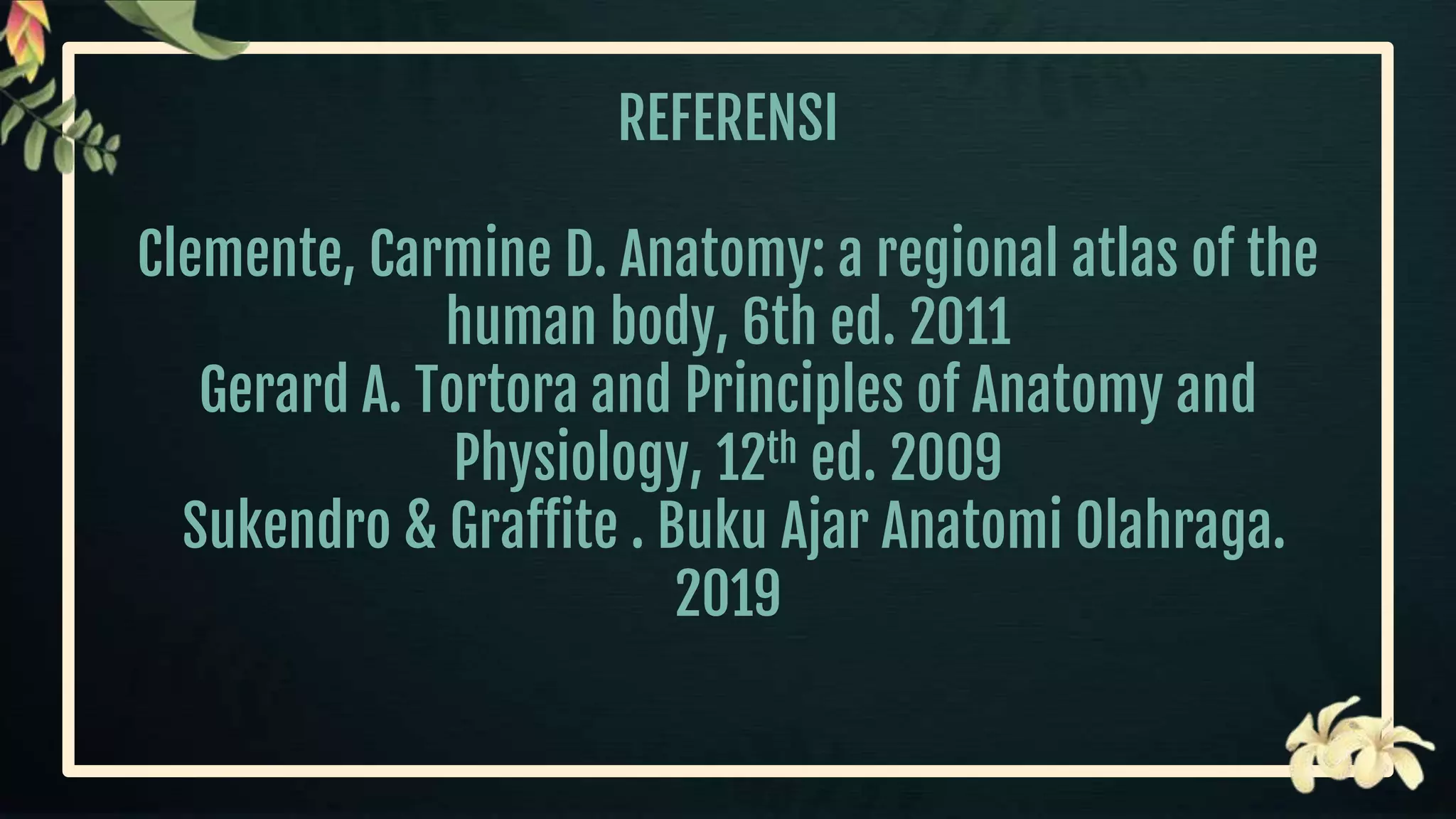 Anatomi Sendi Pada Tubuh Manusia Pptx