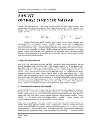 Matlab 10 | PDF