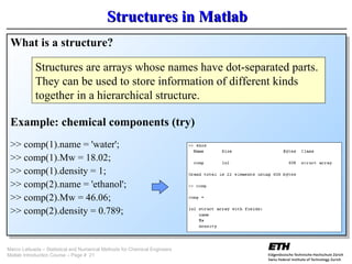Matlab | PPT | Chemistry | Science