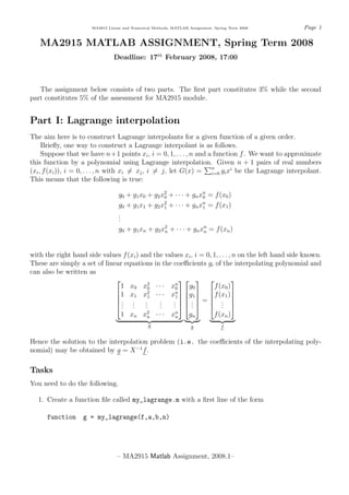 Matlab | PDF | Physics | Science