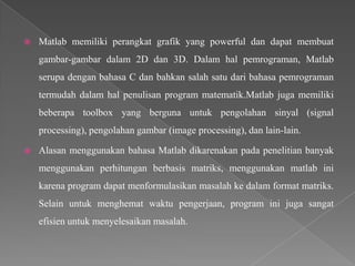 Matlab | PPTX