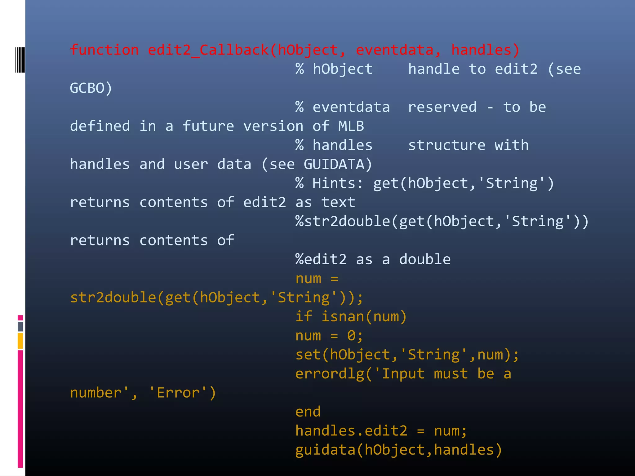 An introduction to MATLAB | PPT