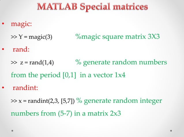 MATLAB Programming | PDF | Programming Languages | Computing