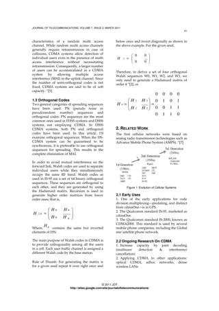 MATLAB Implementation of Multiuser Code Division Multiple Access | PDF