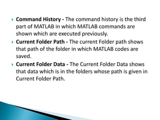 Matlab - Introduction and Basics | PPTX | Programming Languages | Computing
