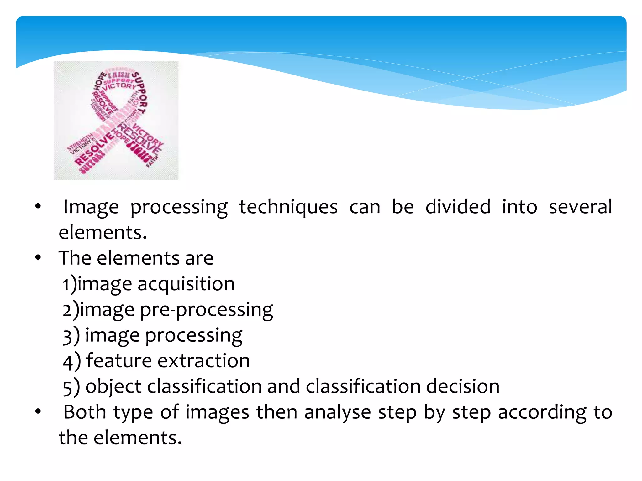Breast Cancer Detection Using Matlab Pptx Cancer Diseases And