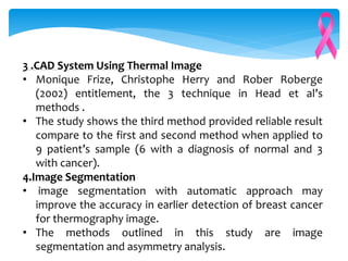 Breast cancer Detection using MATLAB | PPTX