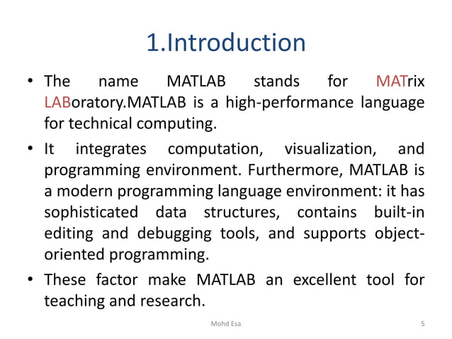 Matlab-free course by Mohd Esa | PDF | Physics | Science