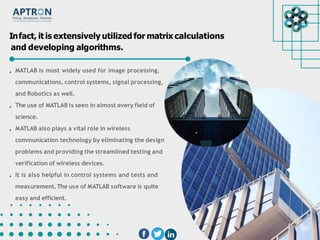 Matlab Training in Noida | PPTX