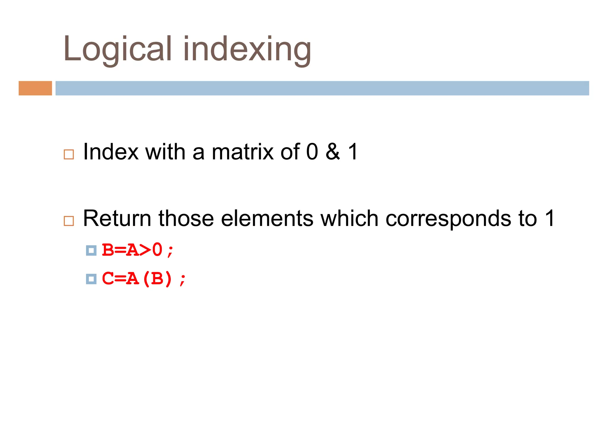 Basics of Matlab for students and faculty | PDF