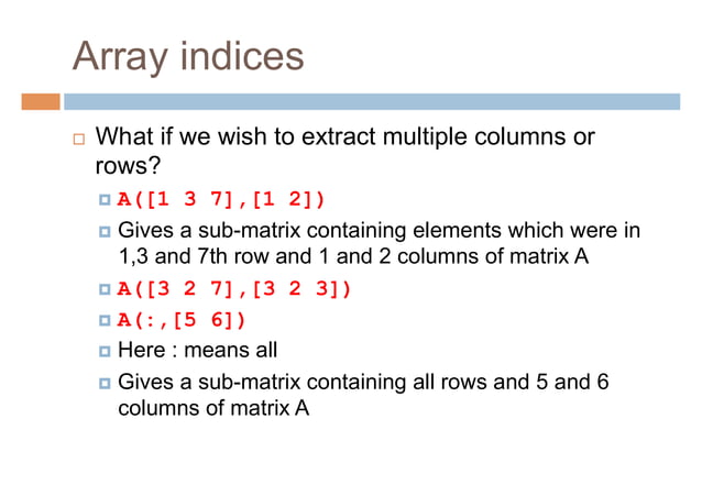 Basics of Matlab for students and faculty | PPT