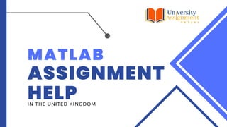 MATLAB Assignment Help | PPT