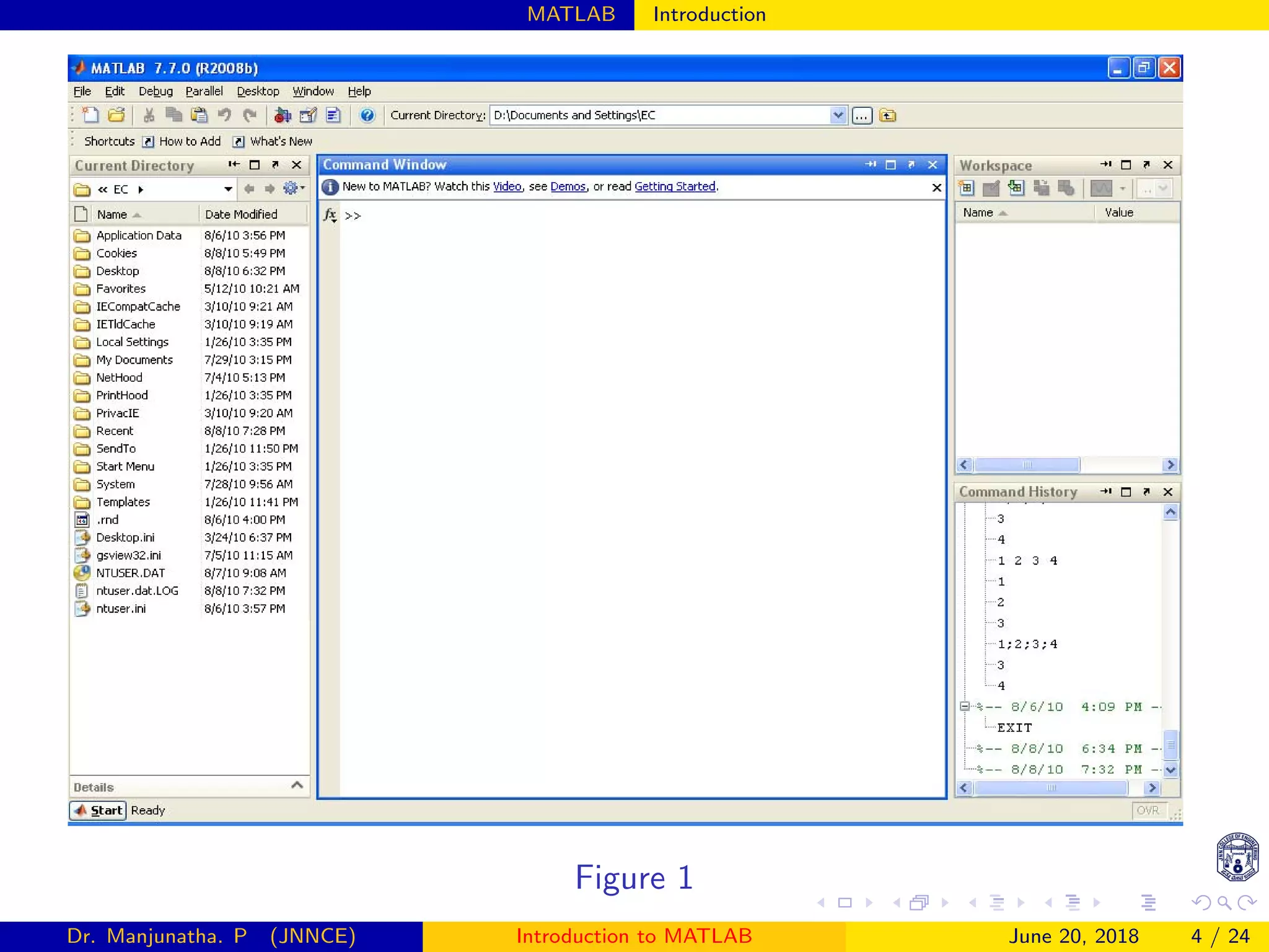 Matlab for beginners, Introduction, signal processing | PPT Matlab for beginners, Introduction, signal processing | PPT