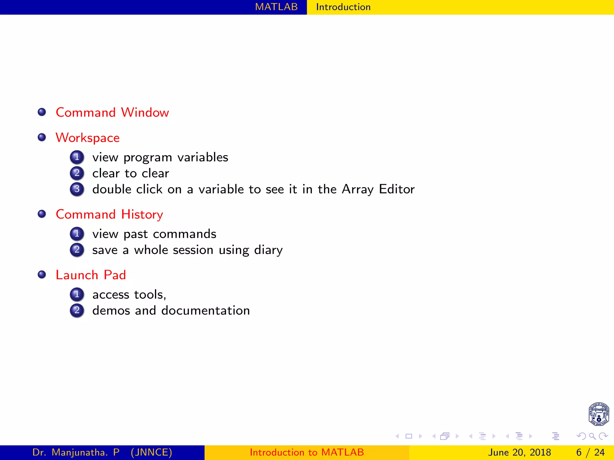 Matlab for beginners, Introduction, signal processing | PPT Matlab for beginners, Introduction, signal processing | PPT