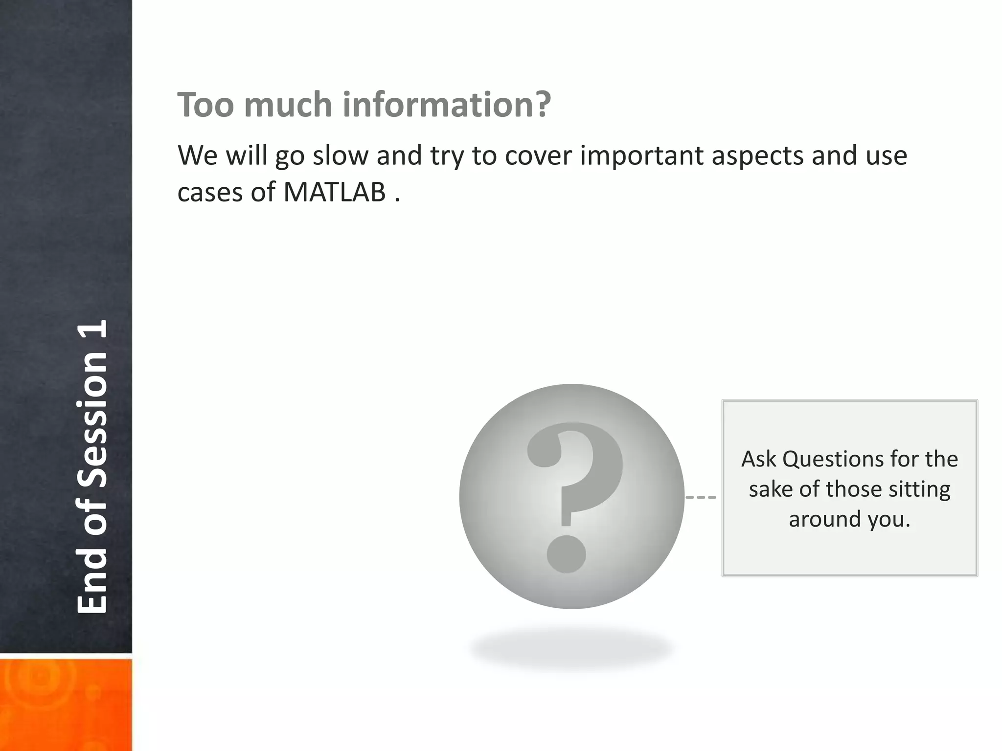 Matlab Introduction Pptx Programming Languages Computing