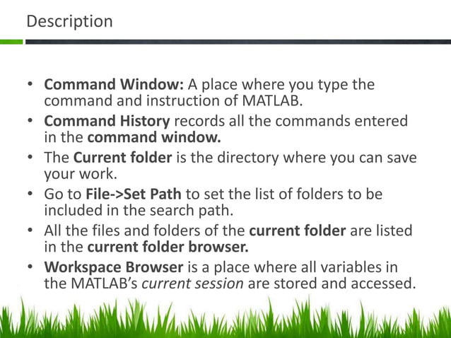Matlab Introduction | PPTX | Programming Languages | Computing
