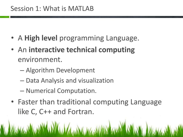 Matlab Introduction