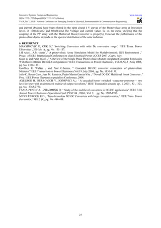 Matlab simulink based-analysis of photovoltaic array fed multilevel ...