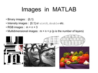 MATLAB-tutorial for Image Processing with Lecture 3.ppt