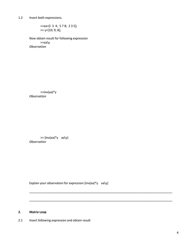 Matlab 1 | PDF | Physics | Science