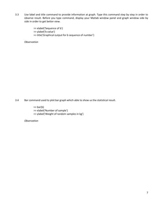 Matlab 1 | PDF | Physics | Science