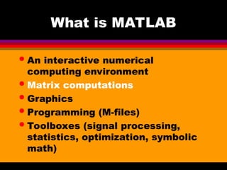 Introduction to Matlab Chapter One OK.ppt