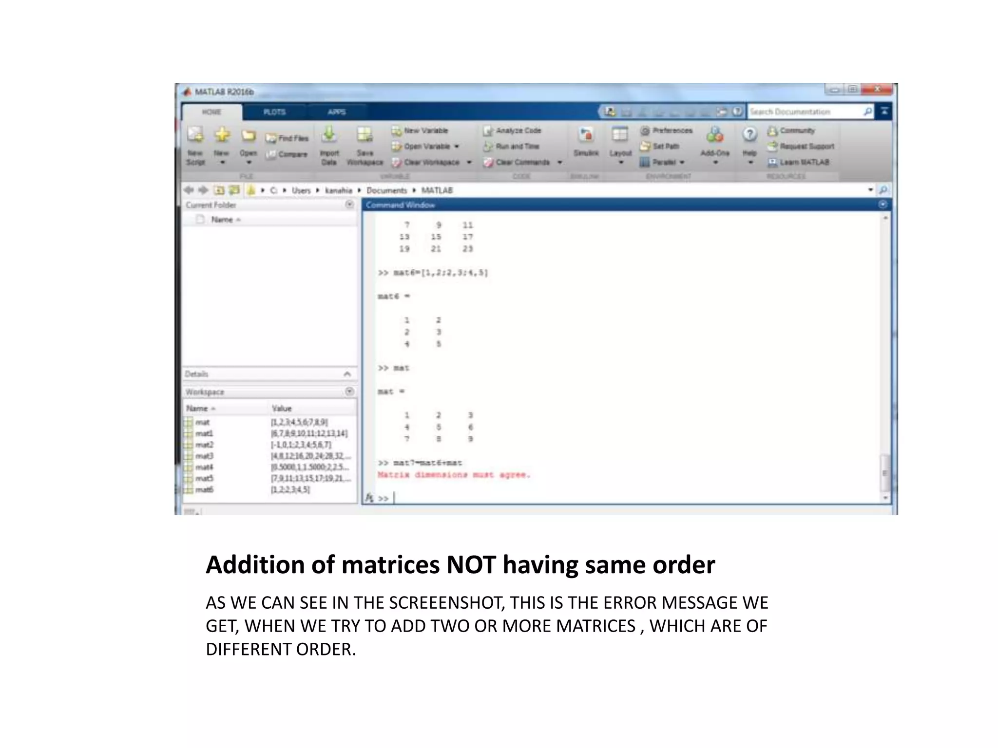 Matlab 1operations Onmatrix Pptx Physics Science